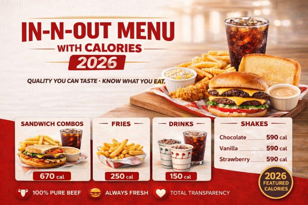 In-N-Out Calories & Nutrition Guide 2026 | Low-Calorie Tips